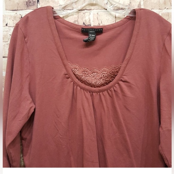 Apostrophe | Tops | Apostrophe Woman Blouse Size 618w | Poshmark